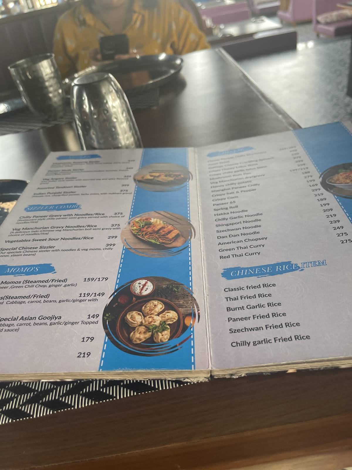 Menu at Oasis blue Restaurant & Food Court, Becharaji