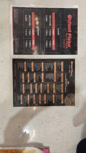 Menu at Octant Pizza Shaan Mall Anand, Anand