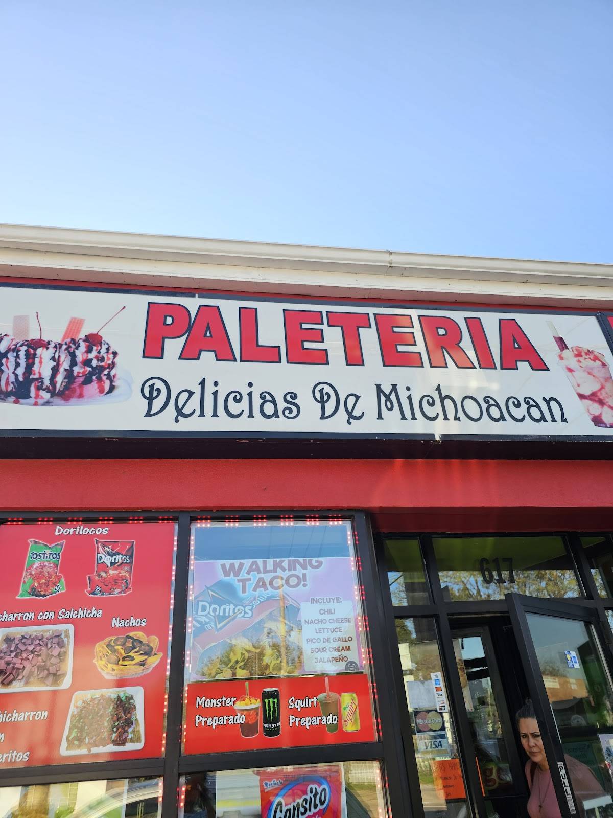 Menu at Paleteria Las Delicias De Michoacan restaurant, Joliet