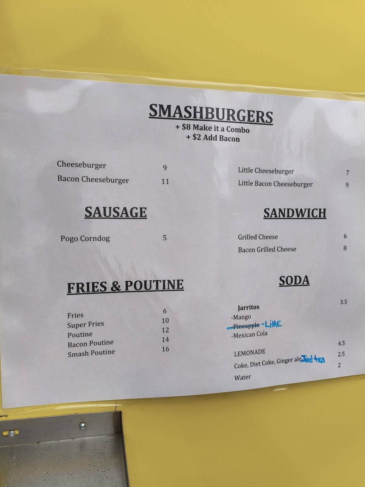 Menu at Perth Pizzeria & Restaurant, Perth