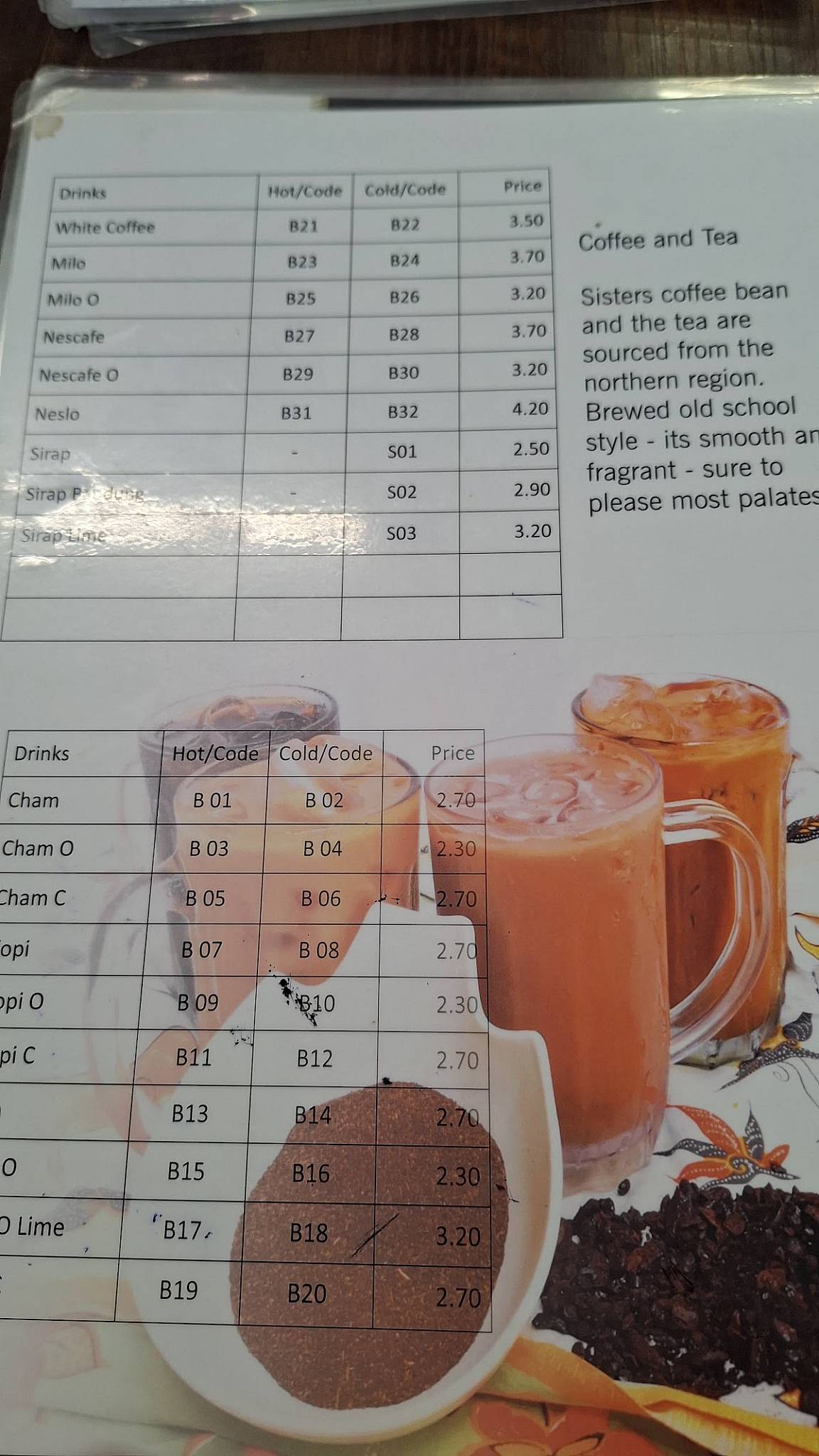 Menu at Sisters Kopitiam • Renamed to Great Kopitiam restaurant, Subang ...