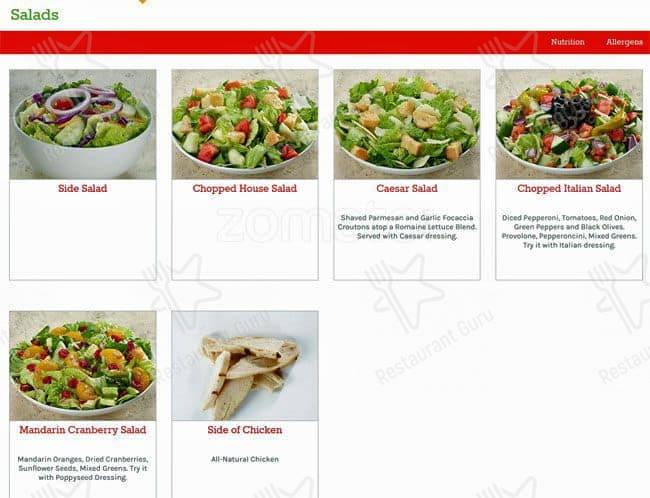 Menu at Peter Piper Pizza pizzeria, Balcones Heights, Fredericksburg Rd