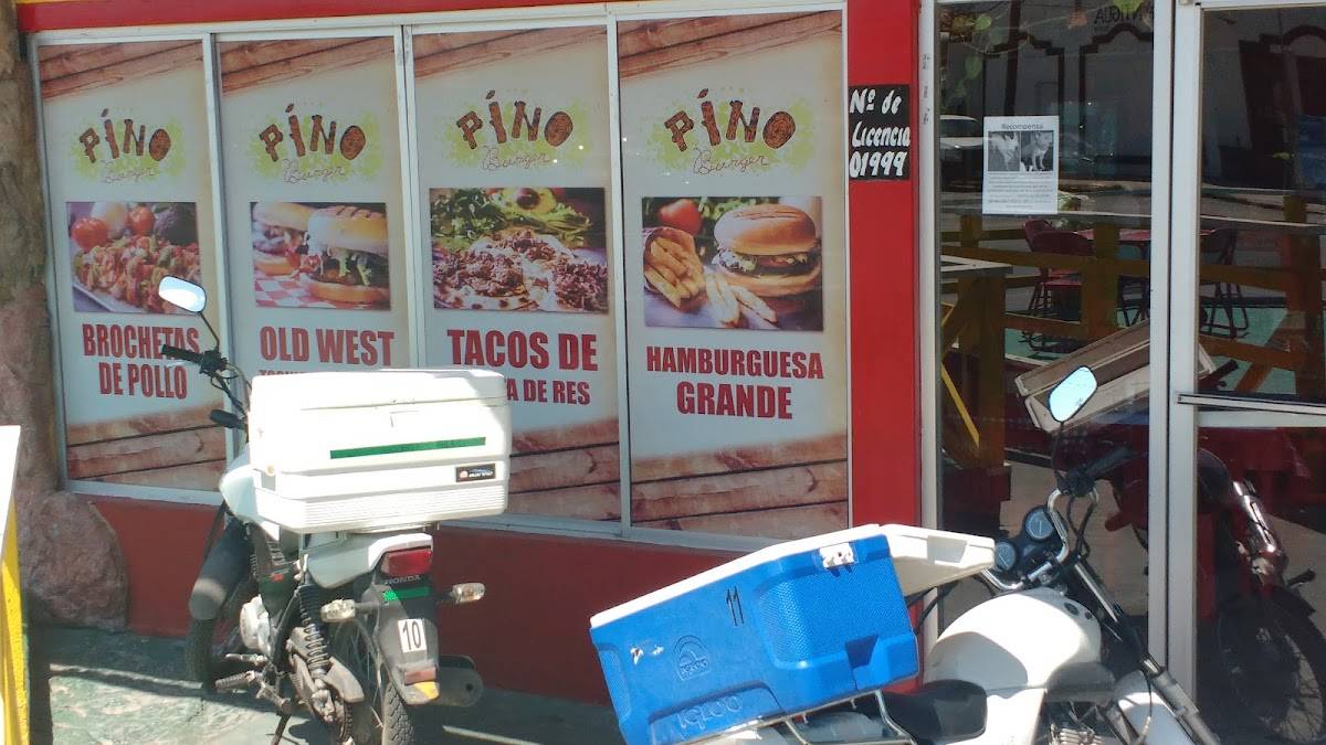 Carta del restaurante Pino Burger, Nuevo Laredo, C. Veracruz 2852