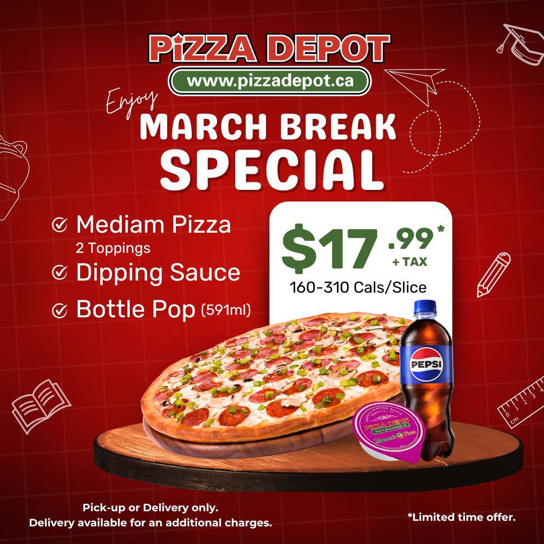 Menu at Pizza Depot Sarnia restaurant, Sarnia