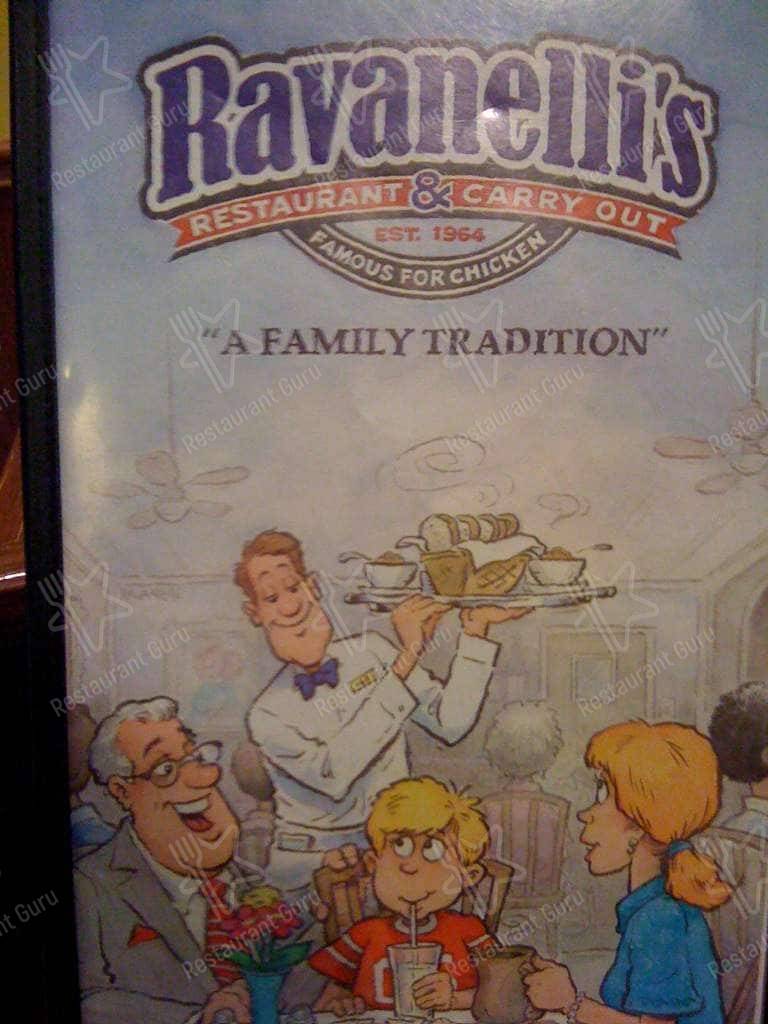 Menu at Ravanelli's Italian Steakhouse & Wine Bar, Collinsville, 26 ...