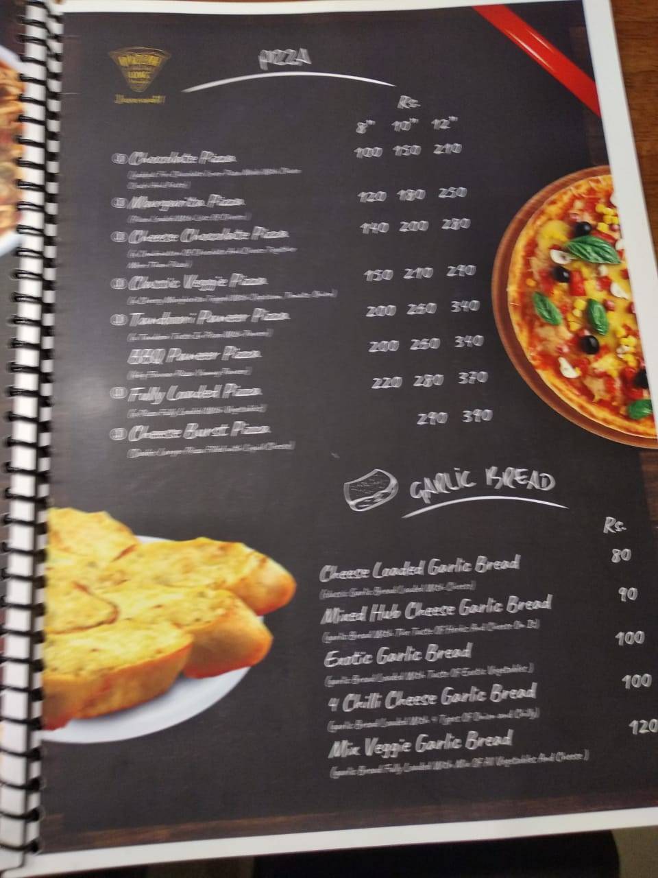 Menu at Pokket Cafe-Atria, Surat