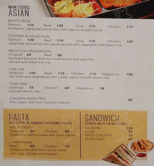 Menu at Polo Lounge Restaurant, Central Jakarta, Lt.2 Menara Batavia