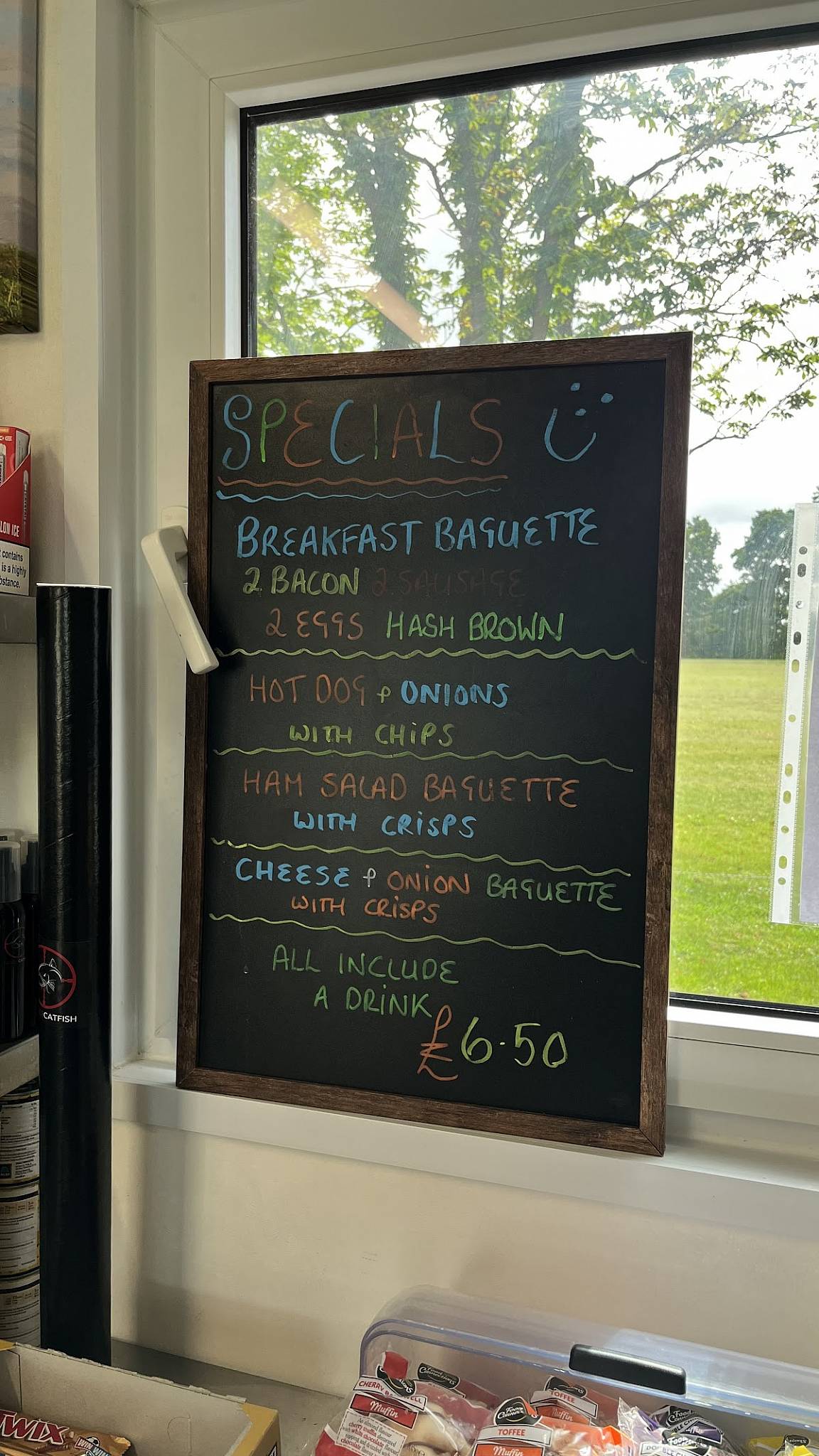 Menu at Poolehall Cafe, Highley