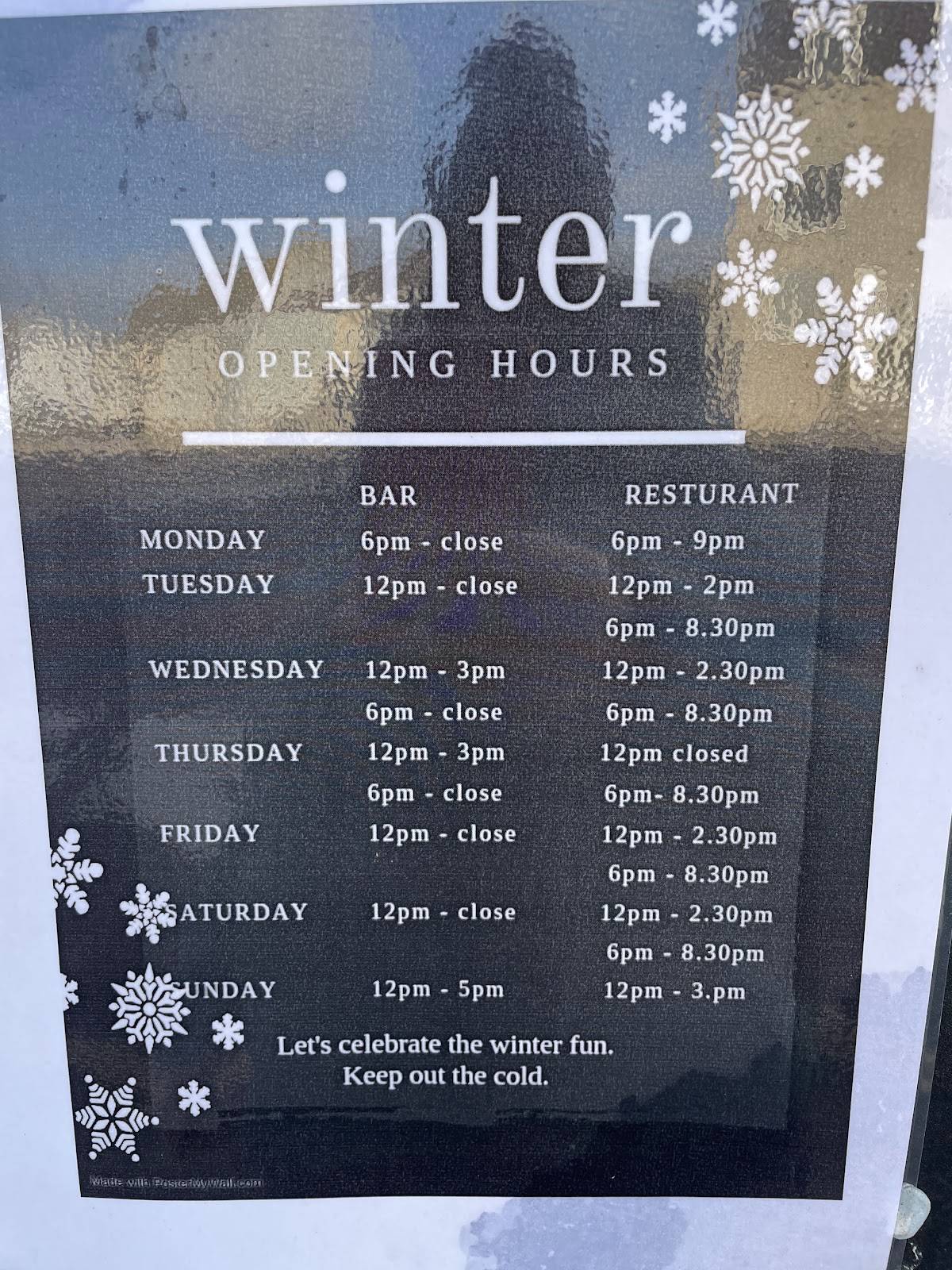 Menu at The Eight Kings pub & bar, Portland