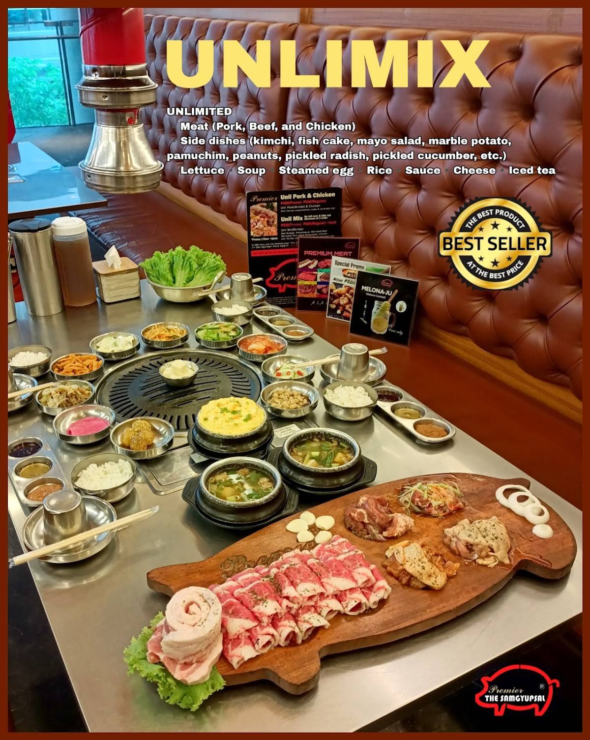 Menu at Premier The Samgyupsal - The Rise restaurant, Makati