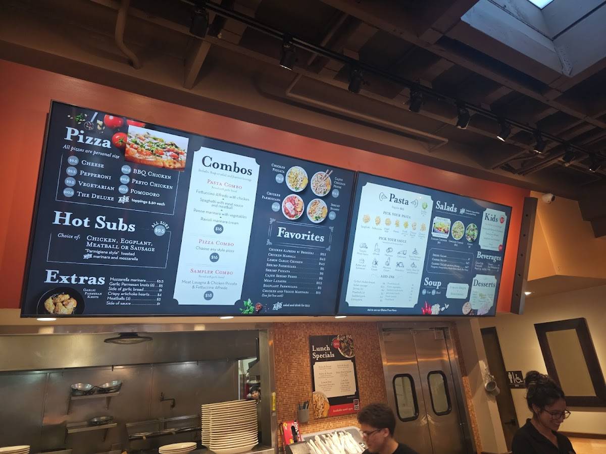 Menu at Presto Pasta pizzeria, Los Angeles, Chatsworth St #5606