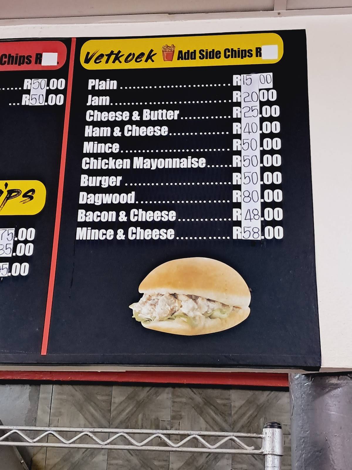 Menu at St. Georges Cafe & Bakery, Pretoria
