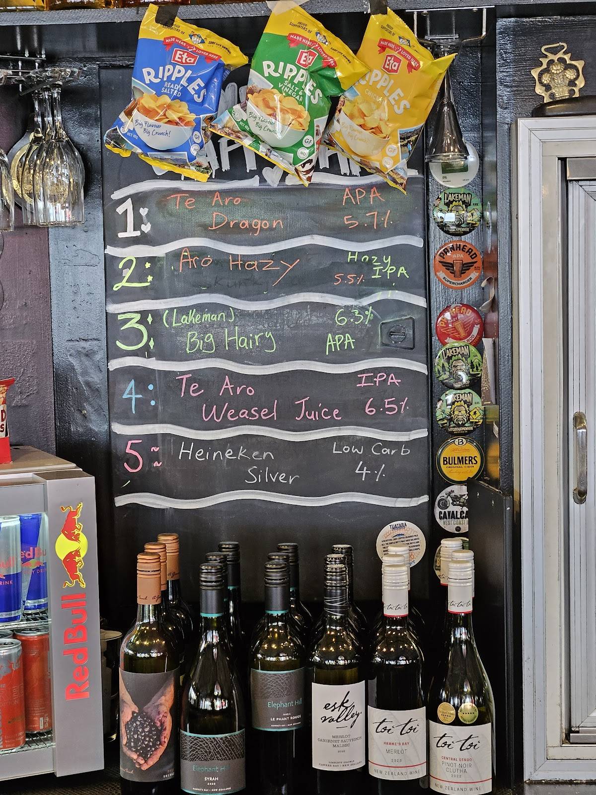 Menu at Jolly Good Fellows pub & bar, Taupo