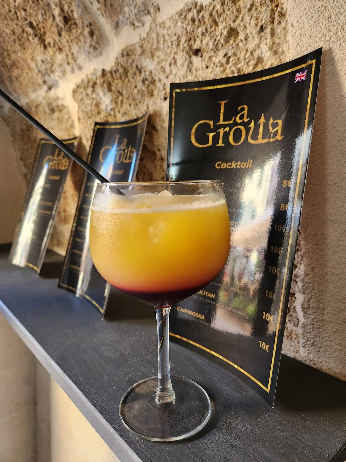 Menu da LA GROTTA pub & bar, Alghero