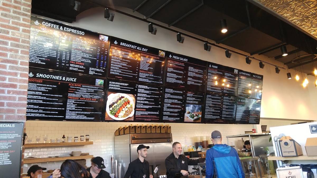 Menu at Pressed Cafe Burlington, Burlington