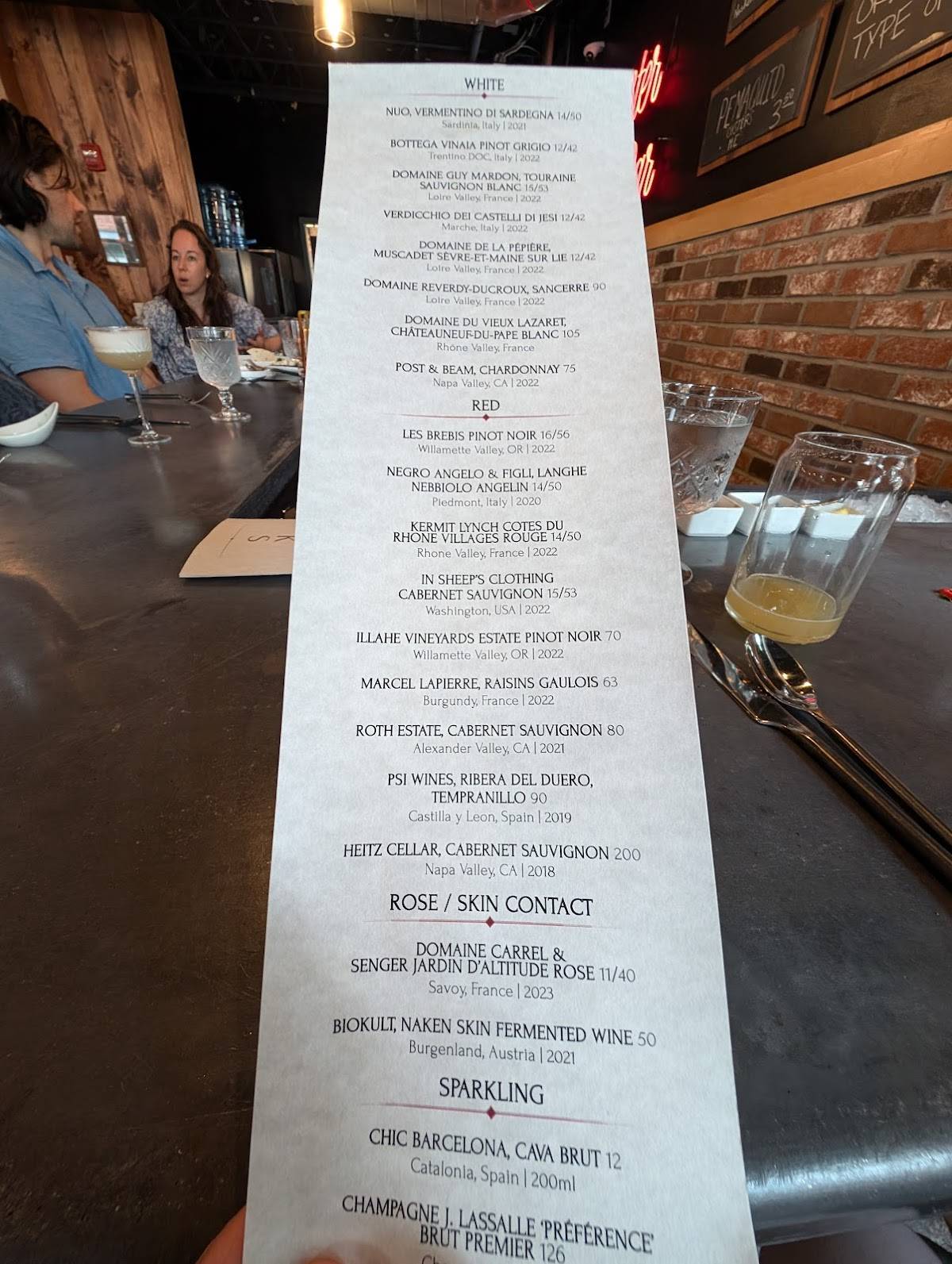 Menu at REDCAN pub & bar, Lebanon