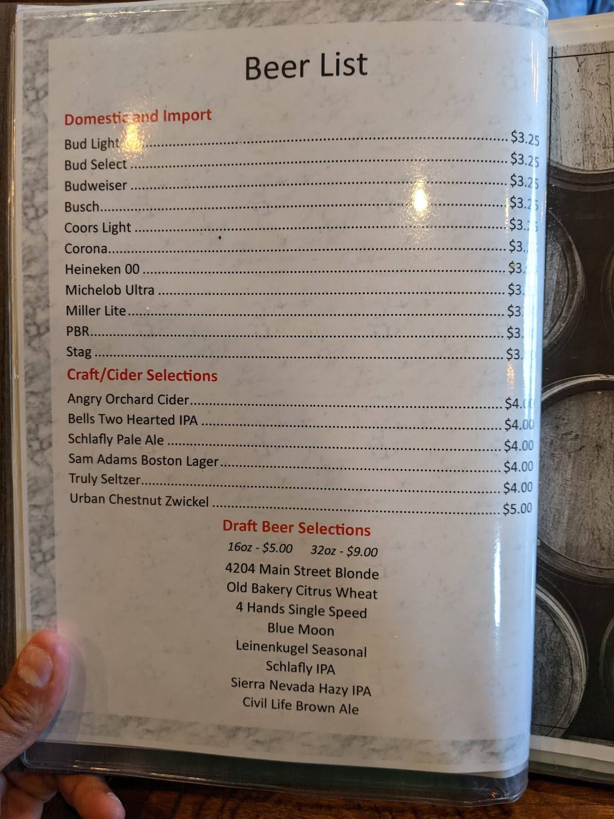 Menu at Ravanelli's Italian Steakhouse & Wine Bar, Collinsville, 26 ...