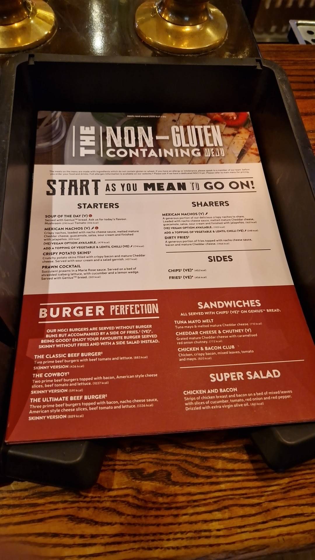 Menu at Red Kite pub & bar, Caerphilly, Nantgarw Rd