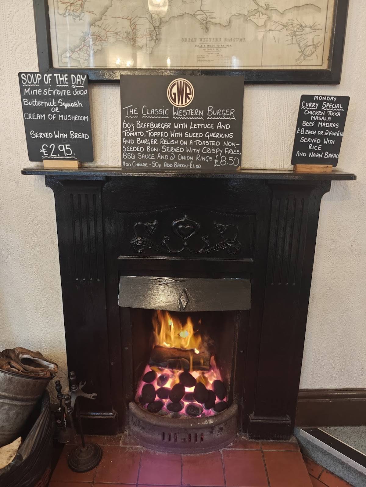 Menu at The Great Western pub & bar, Wolverhampton, Corn Hill
