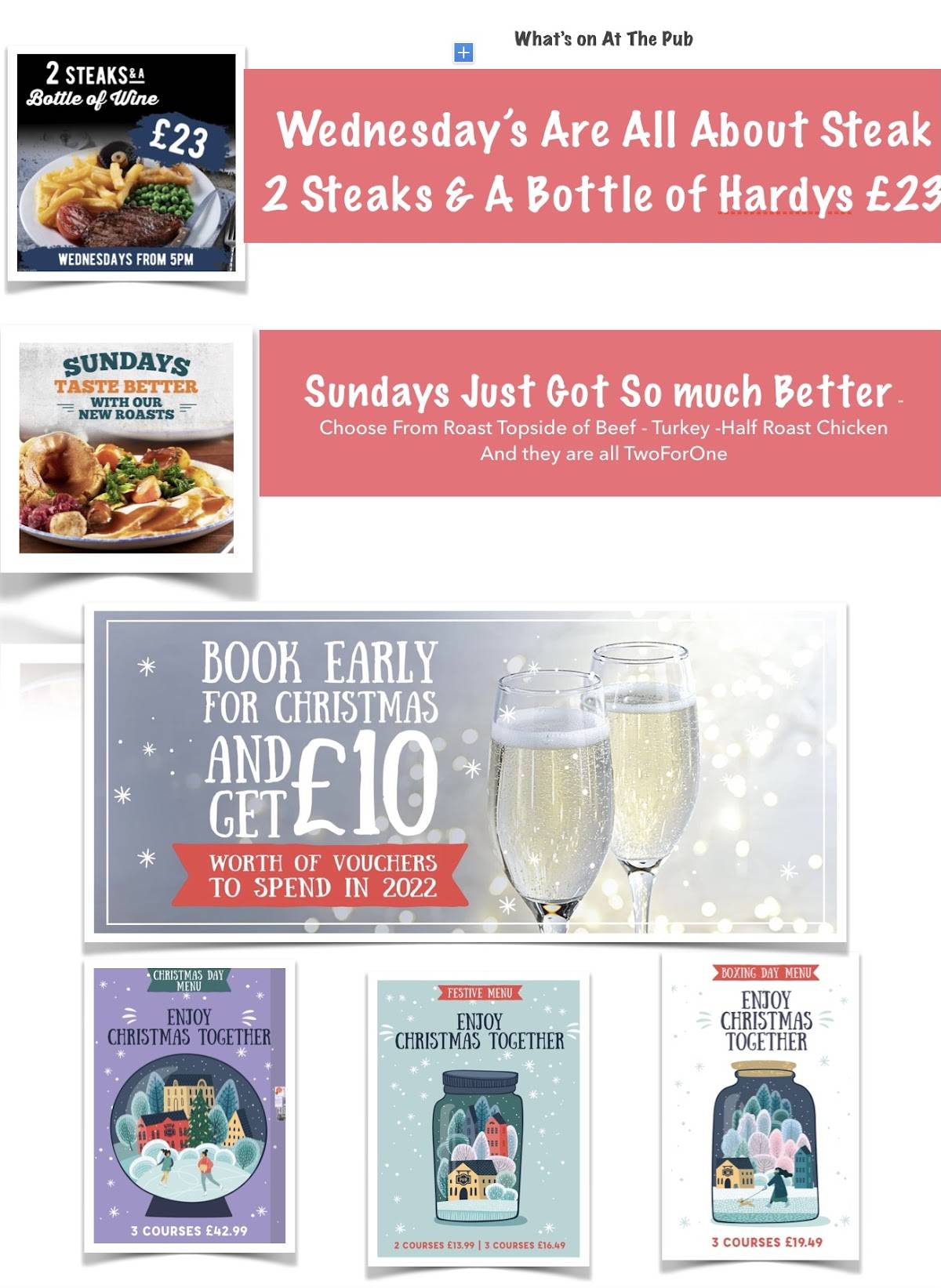 Menu at Trigger Pond pub & bar, Great Sankey, Lingley Green Avenue