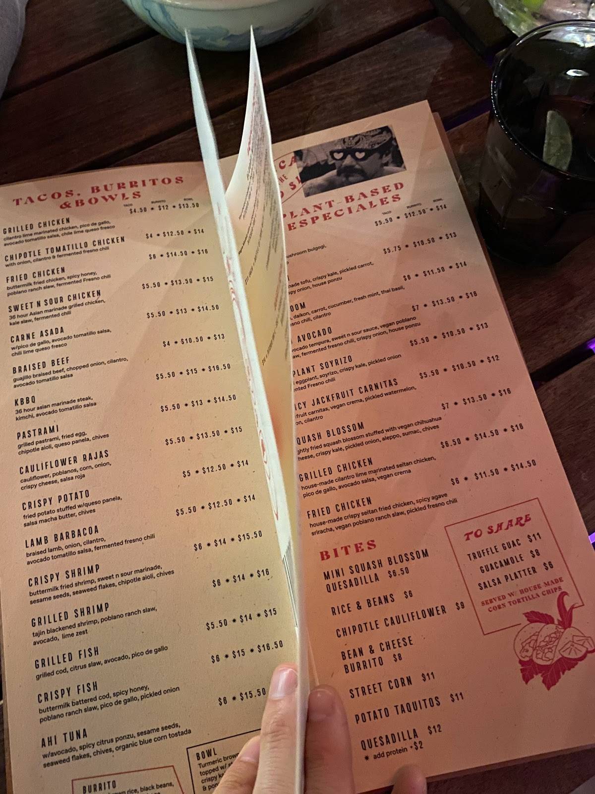 Menu at Tu Madre- West Hollywood pub & bar, West Hollywood