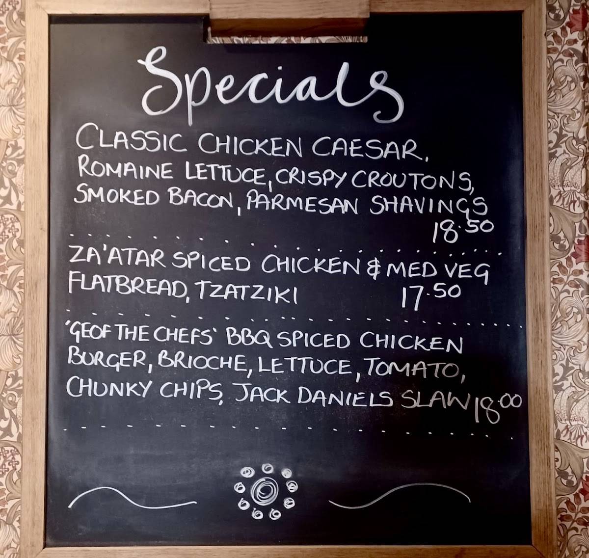 Menu at White Horse, Disley pub & bar, Stockport