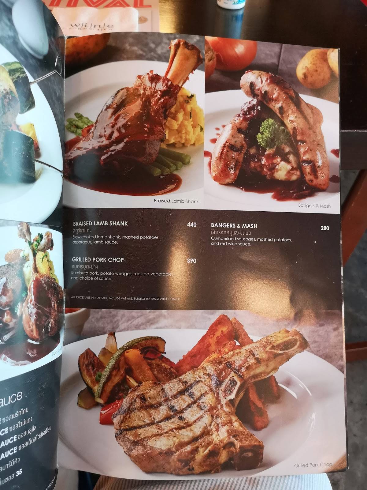 Menu at Wine Connection restaurant, Bangkok, 511 The Walk Nawamin Project