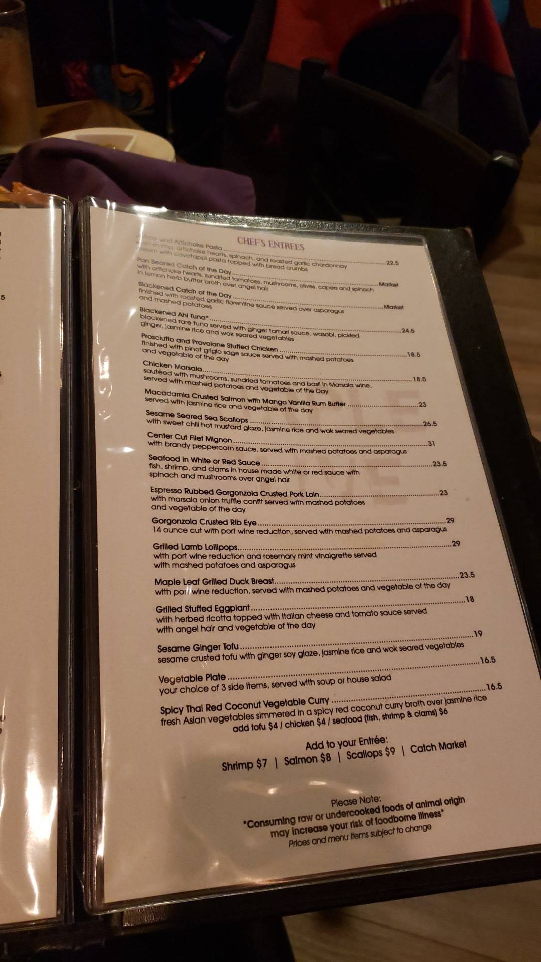 Menu at Purple Olive Restaurant & Catering, Saint Augustine Beach, A1A S
