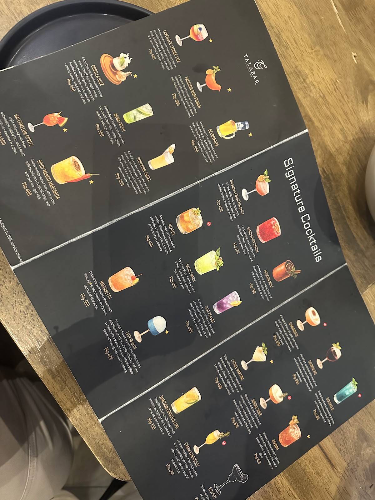 Menu at Talabar Kitchen & Cafe, Quezon City
