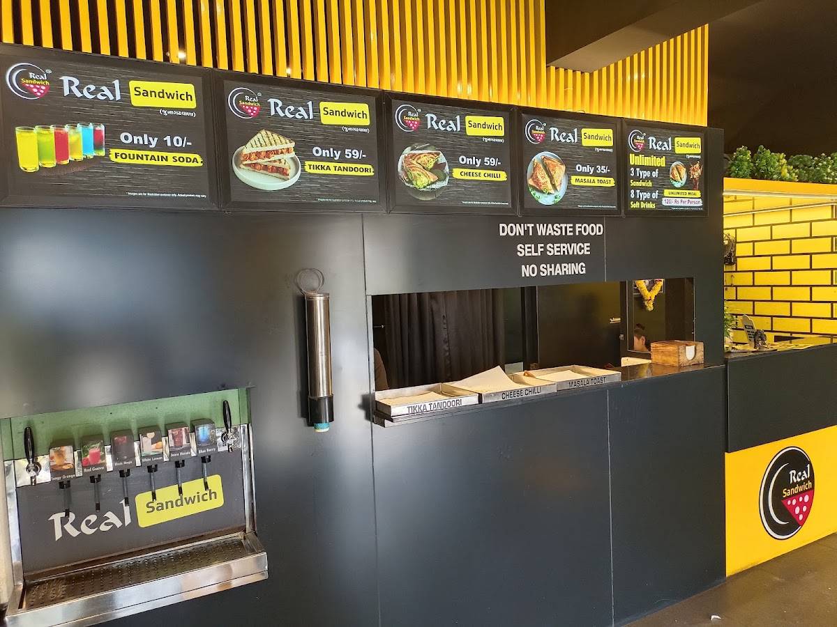 Menu at REAL SANDWICH, Rajkot, Shop no 1-2