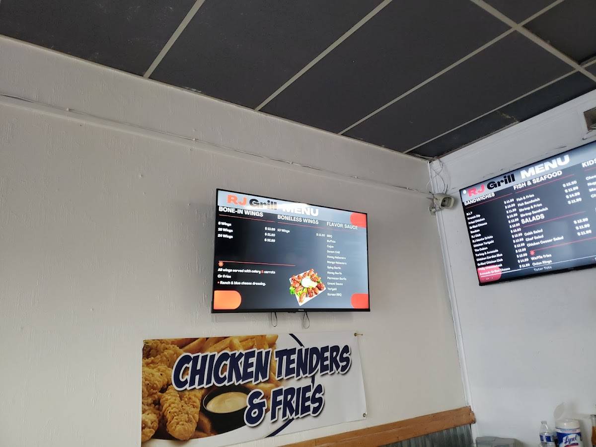 Menu at RJ Grill restaurant, Bountiful, 571 W 2600 S