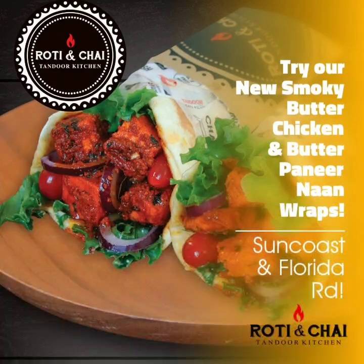 Menu at ROTI & CHAI FLORIDA RD restaurant, Durban, Shop 5 Florida Exchange