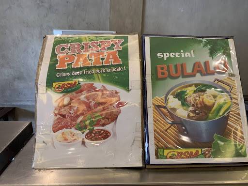 Menu at RSM Lutong Bahay - Carmona restaurant, Carmona