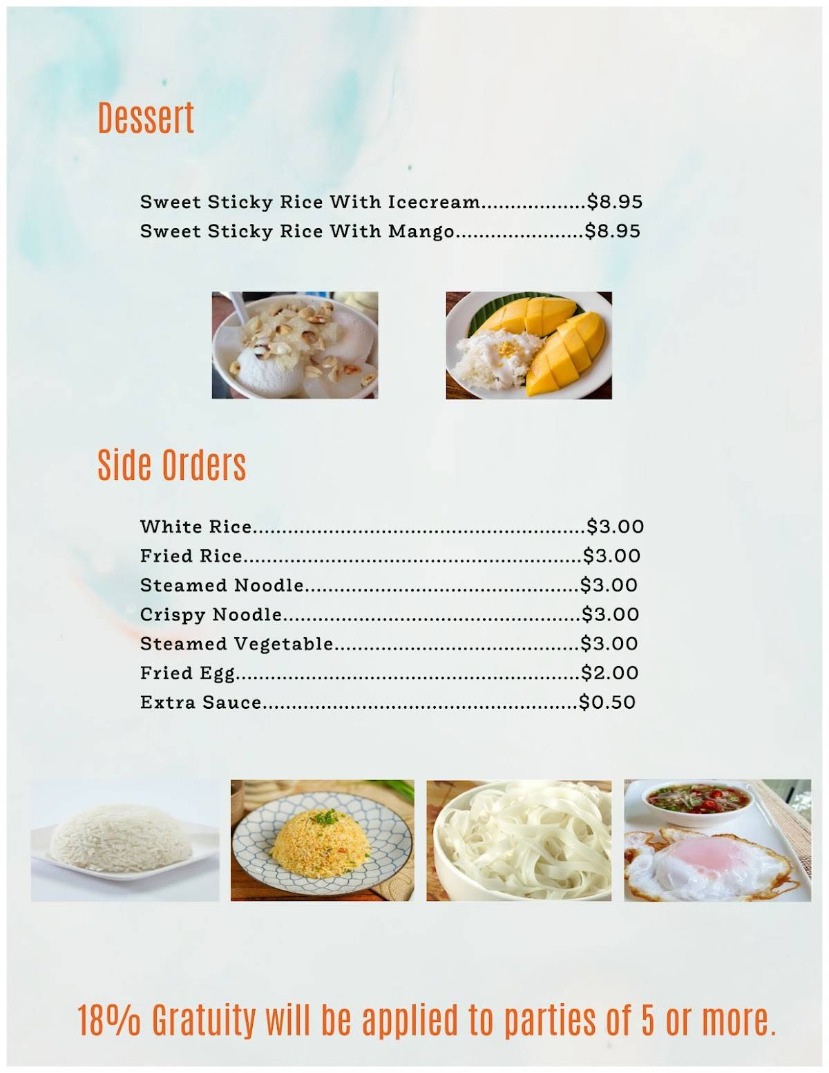 Menu at Racetrack Cafe, Fort Walton Beach