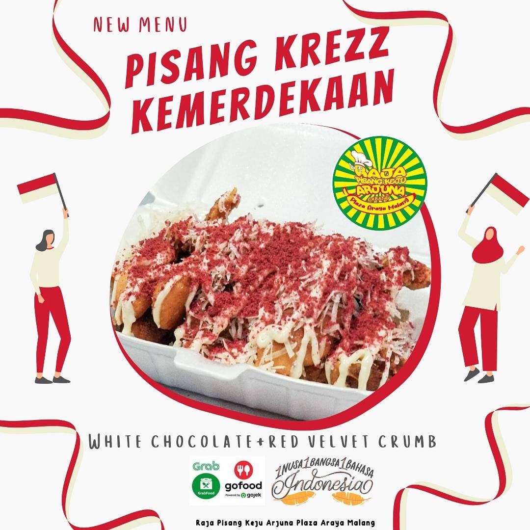Menu at Raja Pisang Keju Arjuna Plaza Araya desserts, Malang
