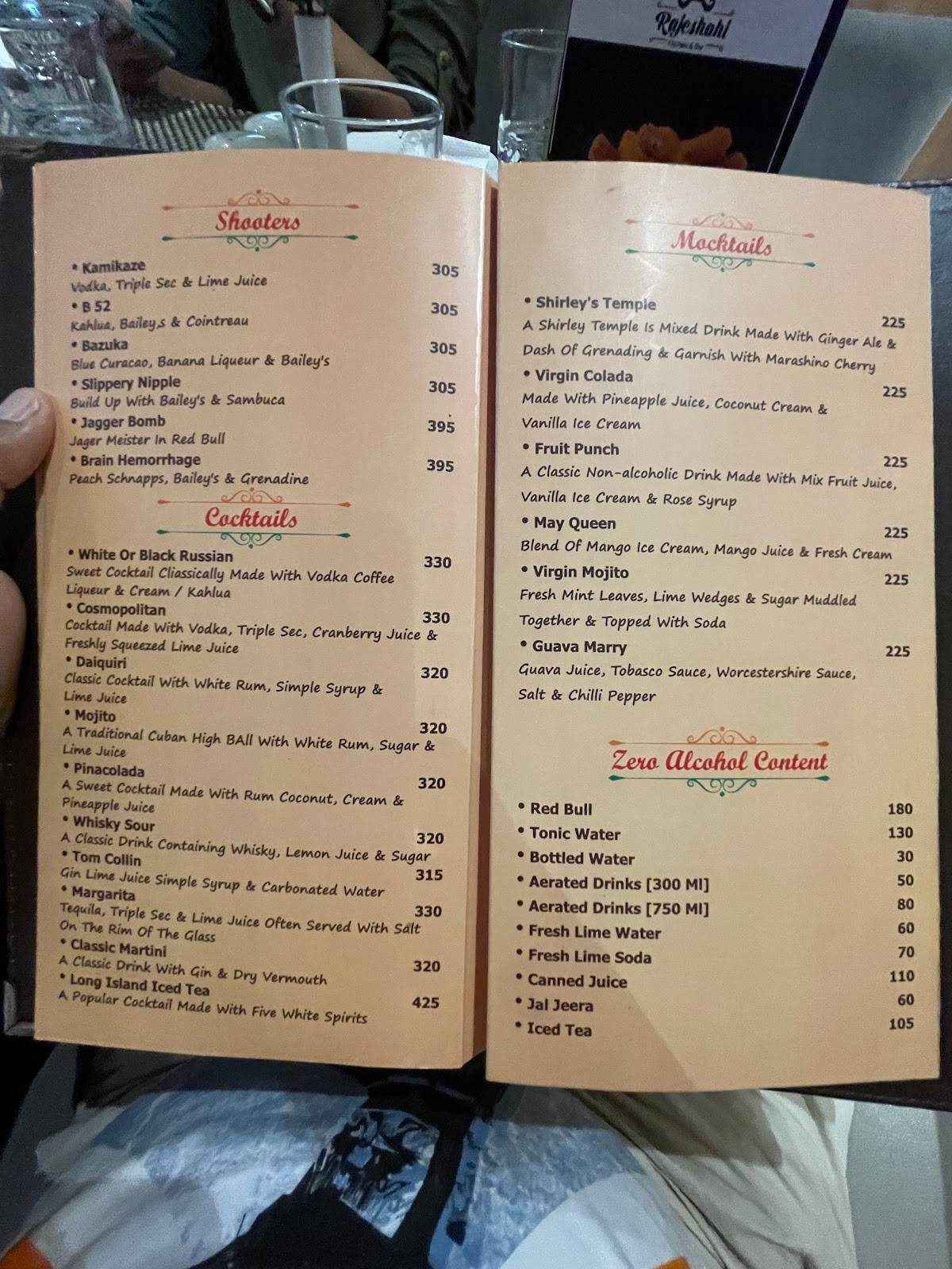 Menu at Rajeshahi Family Kitchen & Bar, Badlapur