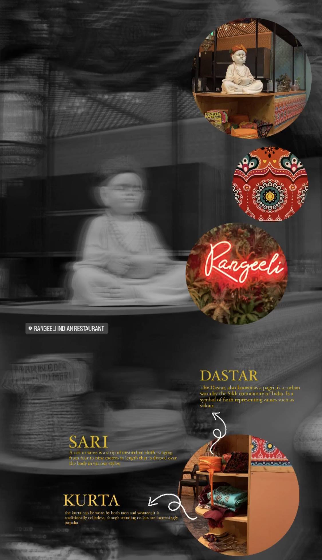 Menu at Rangeeli Indian Restaurant, Bursa