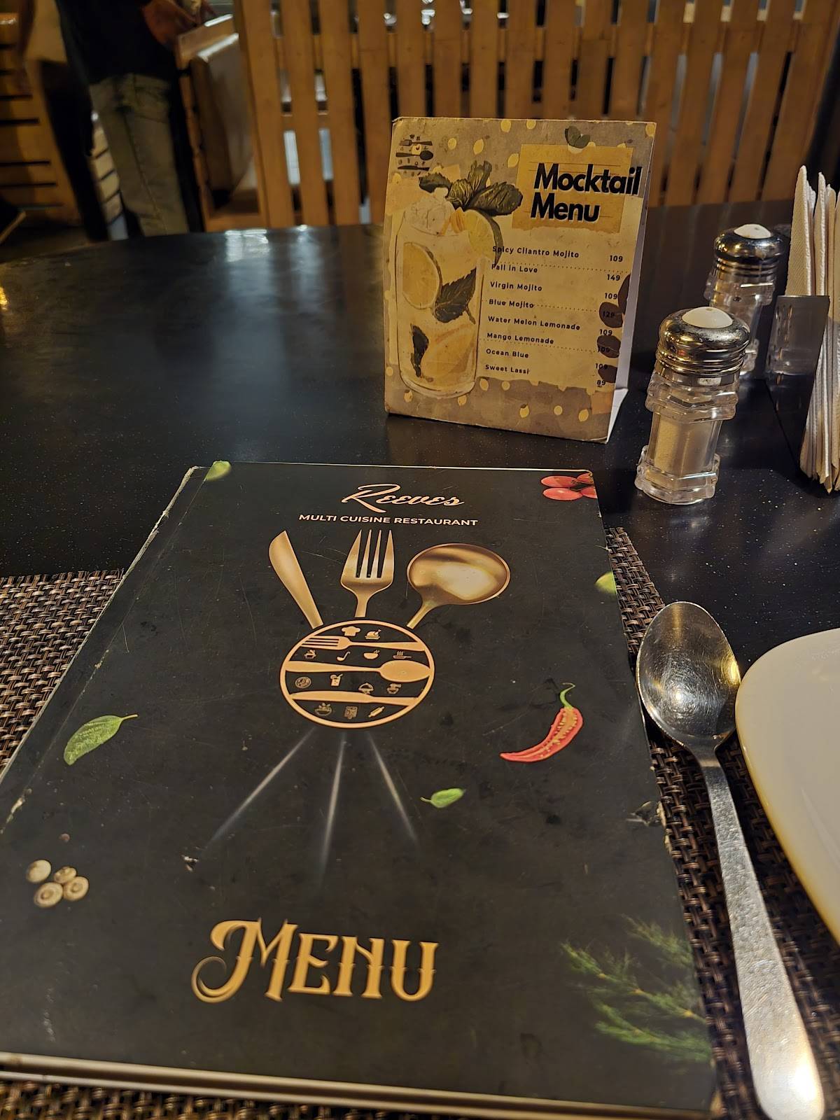 Menu at Reeves Restaurant, Kakinada