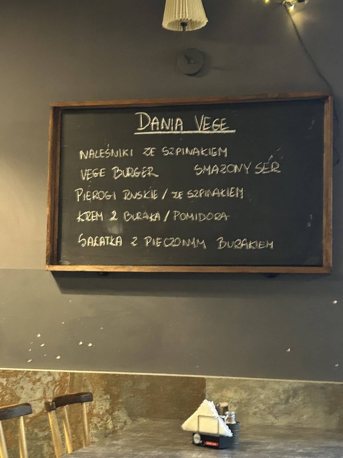 Menu at Restauracja Arkady restaurant, Bolków