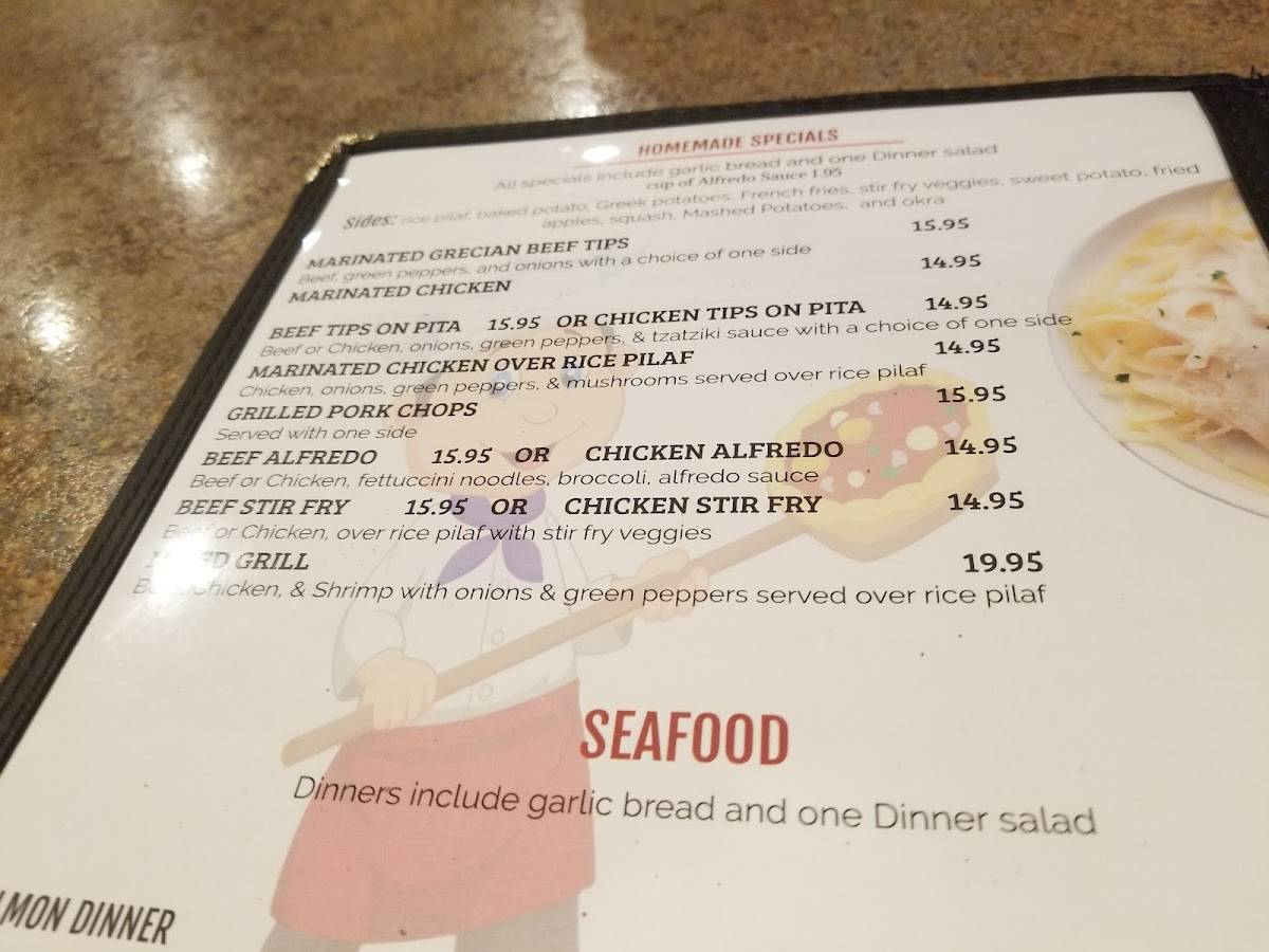 Menu at 2 Boys Pizza & Grill restaurant, Augusta