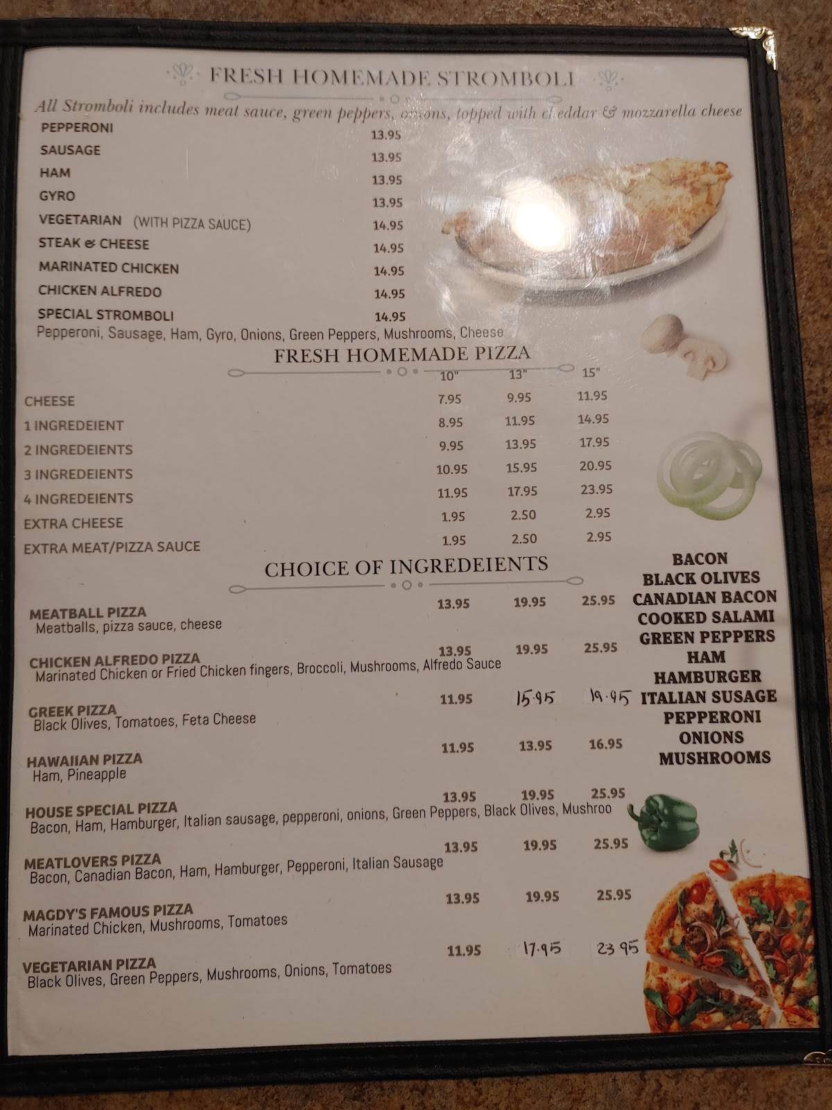Menu at 2 Boys Pizza & Grill restaurant, Augusta