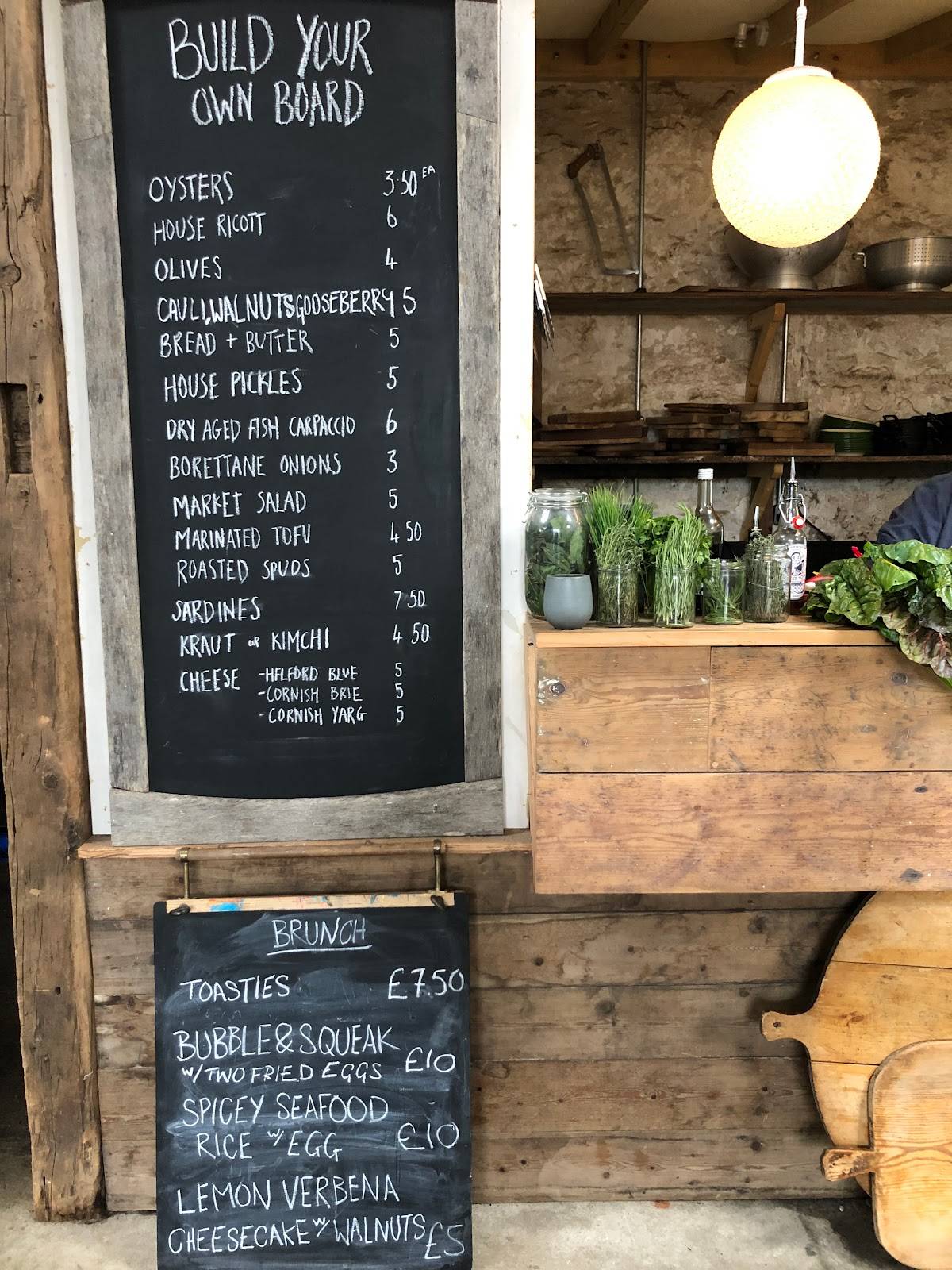 Menu at 45 Queen Street restaurant, Penzance