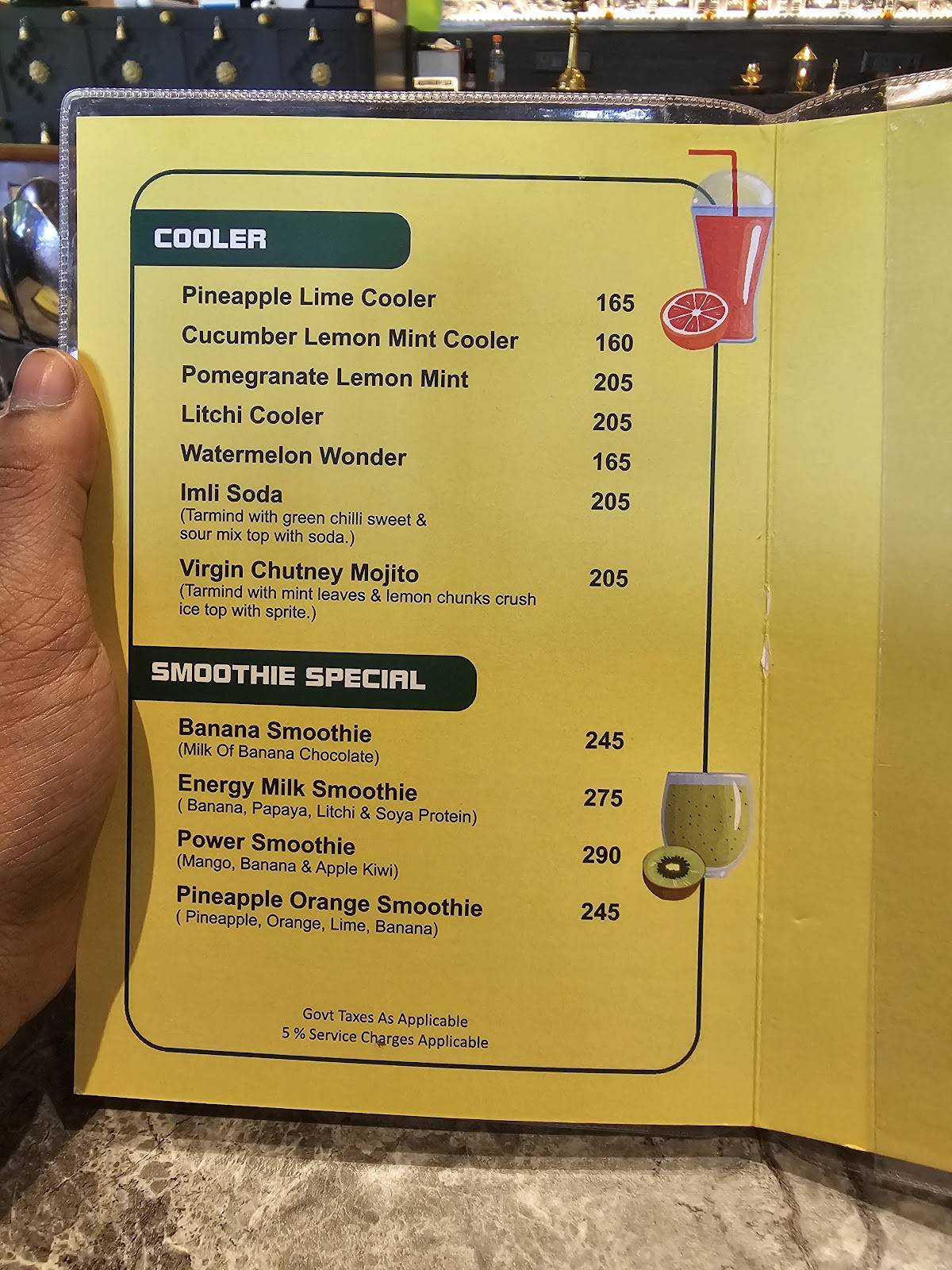 Menu at Banana Leaf Raipur, Raipur
