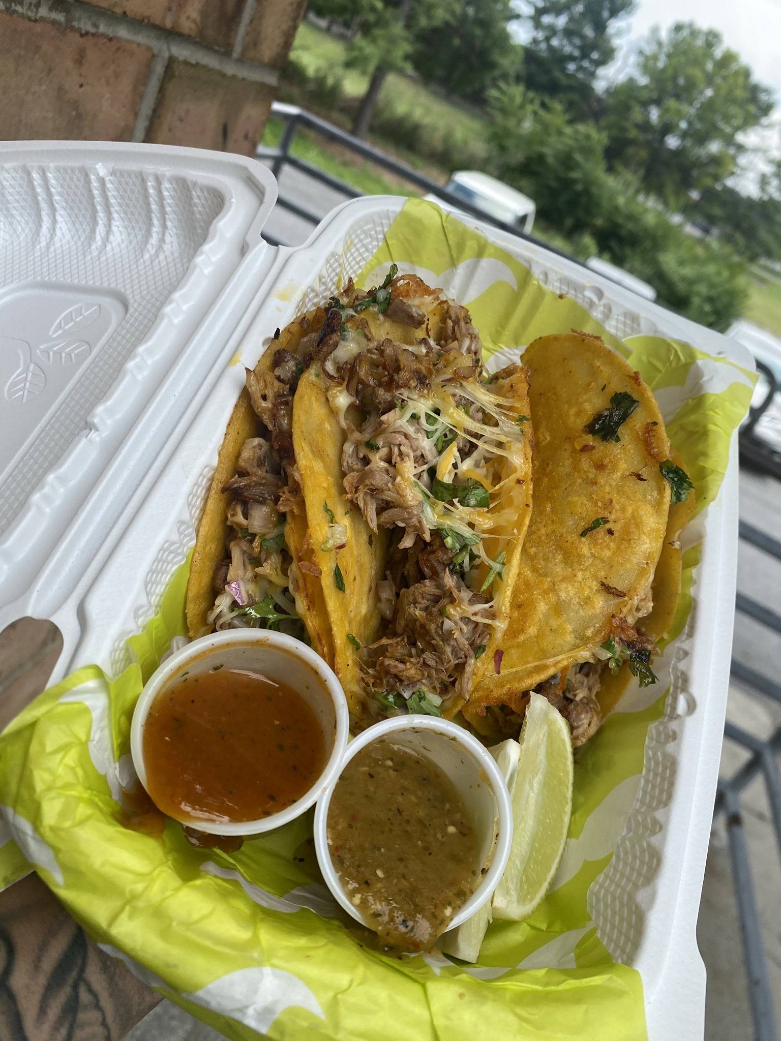 Menu at Big Papi's - Real Good Tacos restaurant, Frederick
