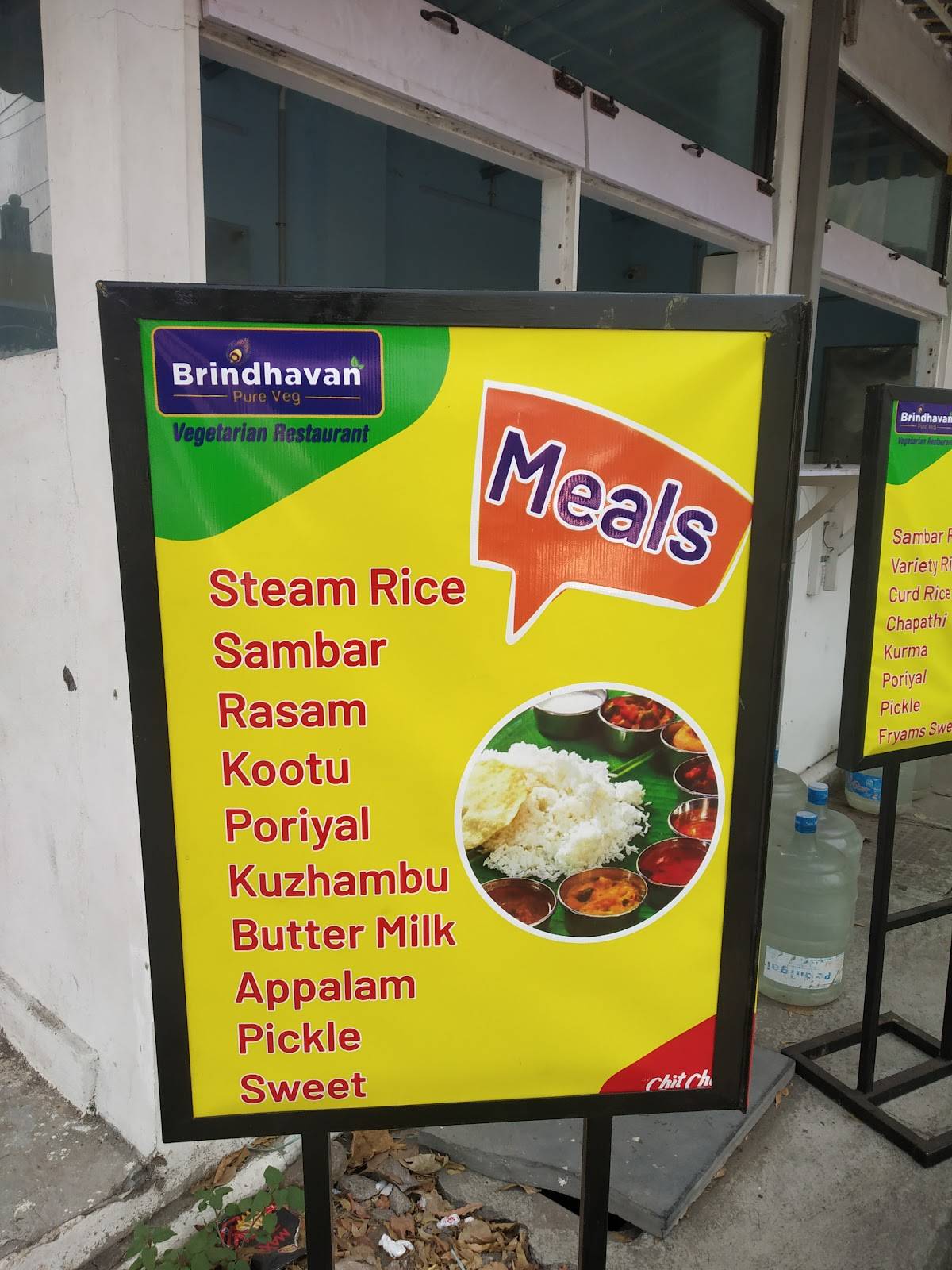 Menu at Brindhavan Veg Restaurant, Chennai, 532