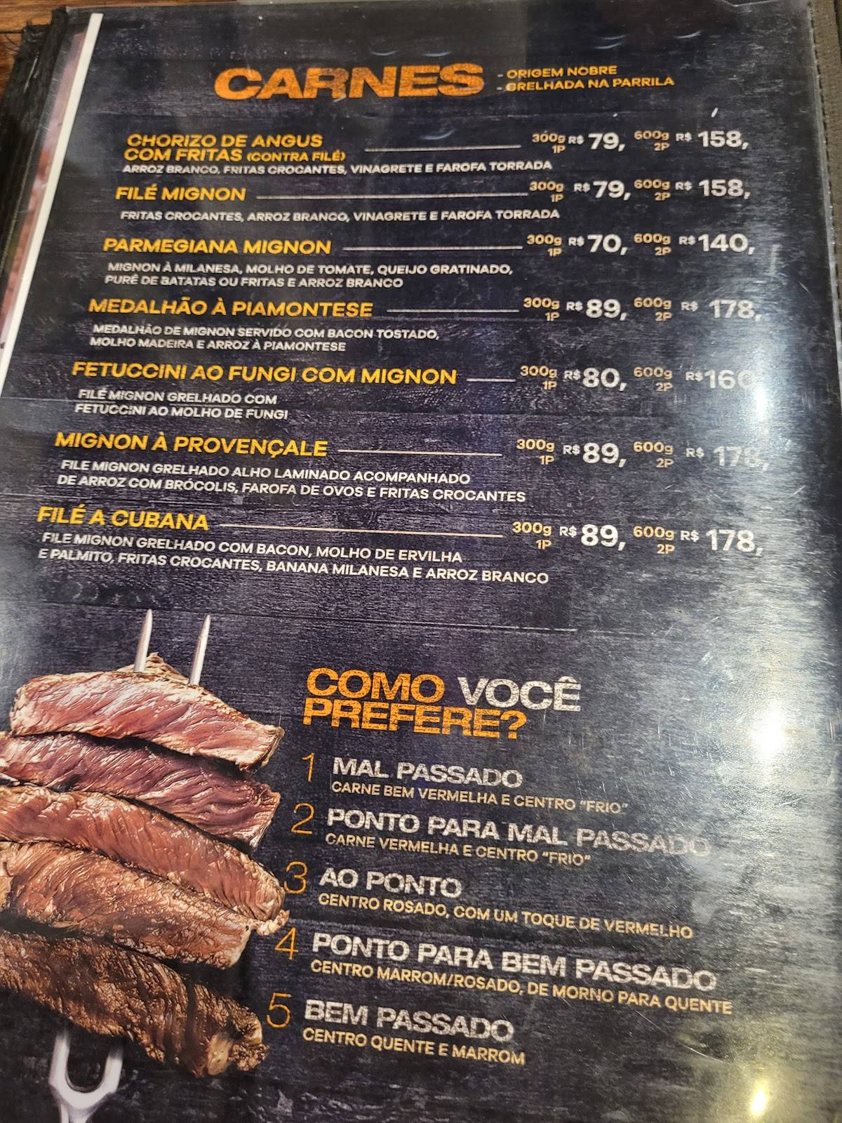 Menu em Casa da Picanha Penedo restaurante, Itatiaia