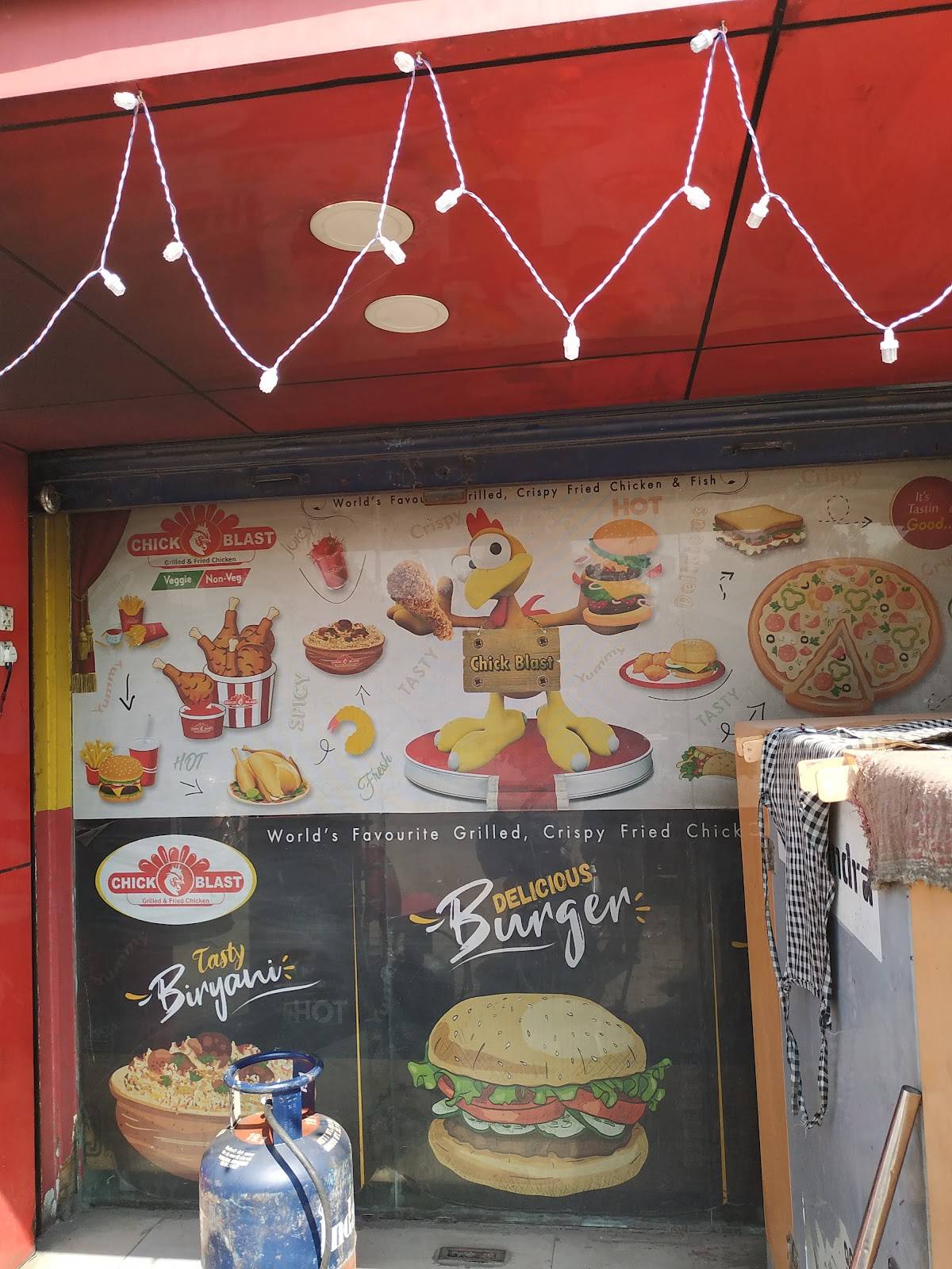 Menu at Chick Blast, Attur