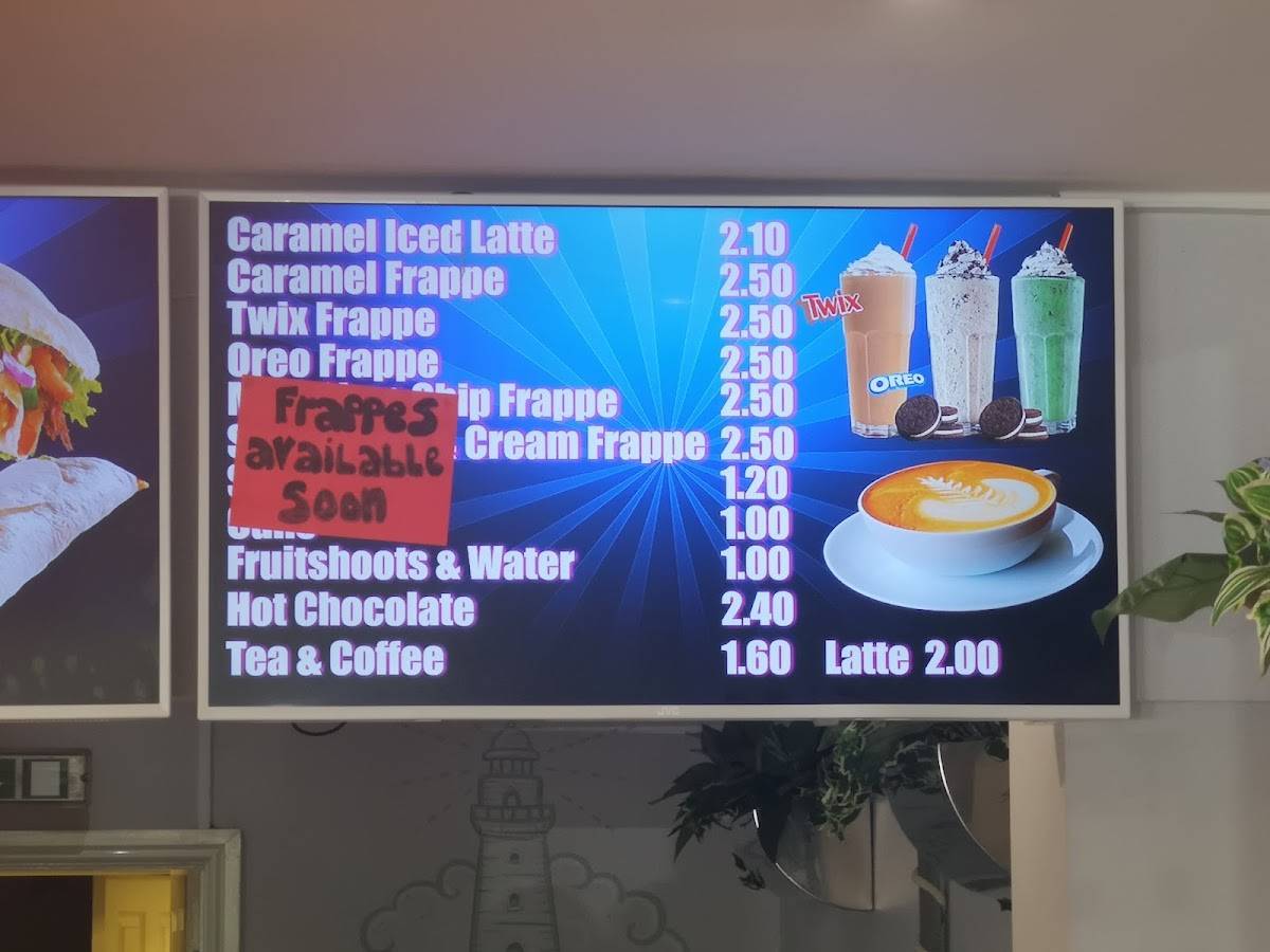 Menu at Chipmunk restaurant, St Helens, 150 Thatto Heath Rd