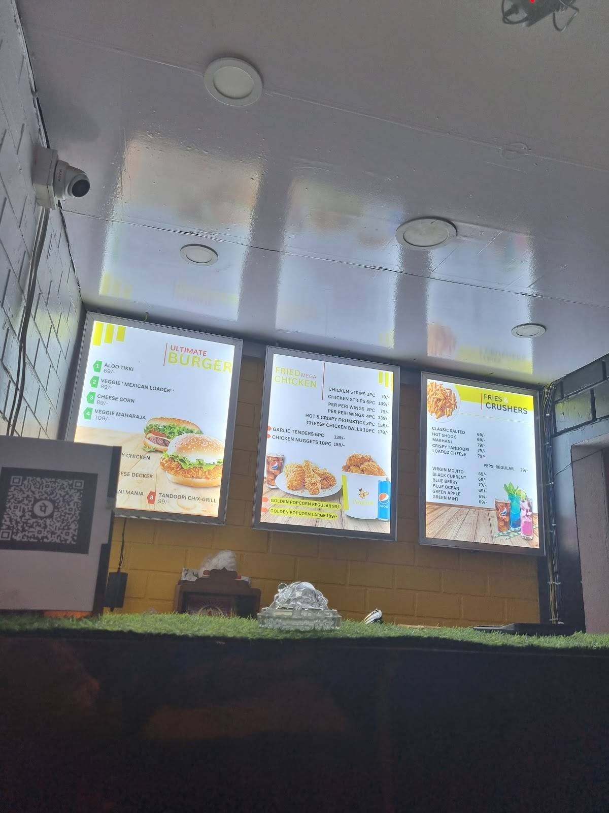Menu at Chixter, Kharagpur, road