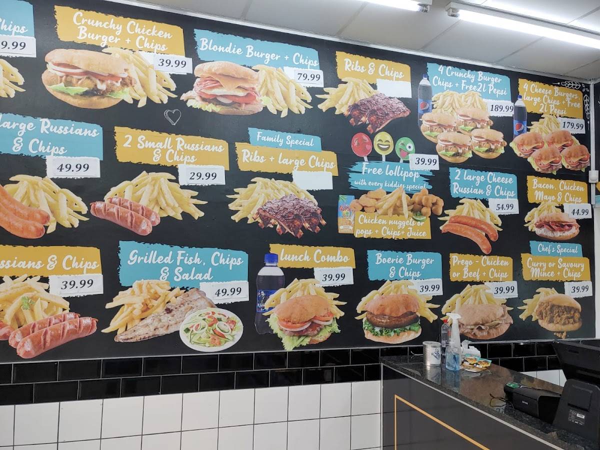 Menu at Fat Cake City (Mountain View) restaurant, South Africa